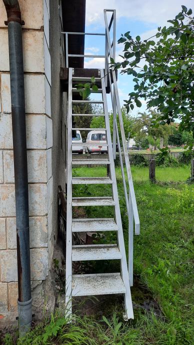 STEPENICE VANJSKE ŽELJEZNE, METALNO STEPENIŠTE