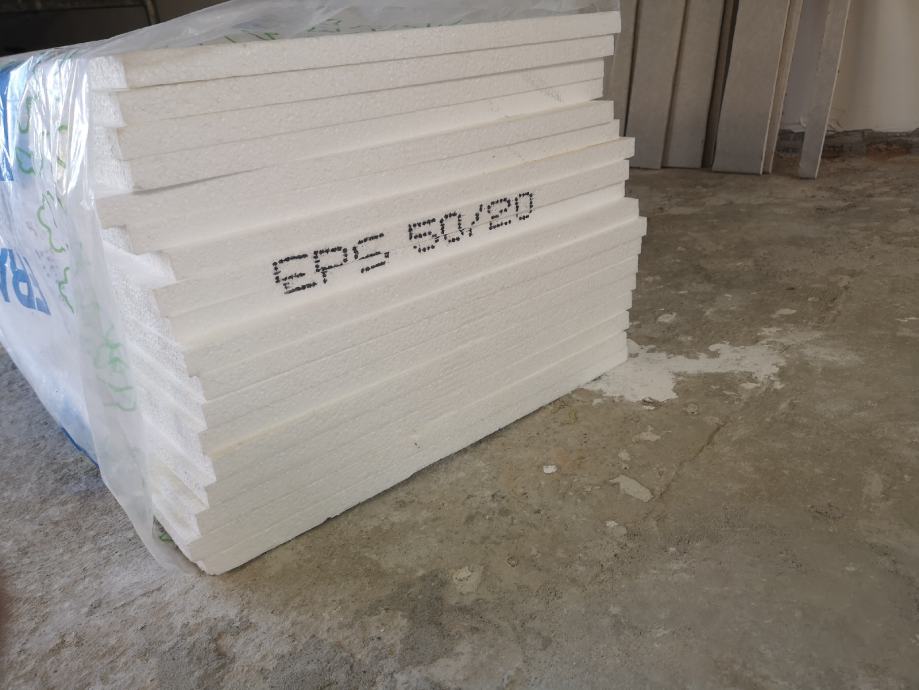 Stiropor EPS 50 debljine 2 cm