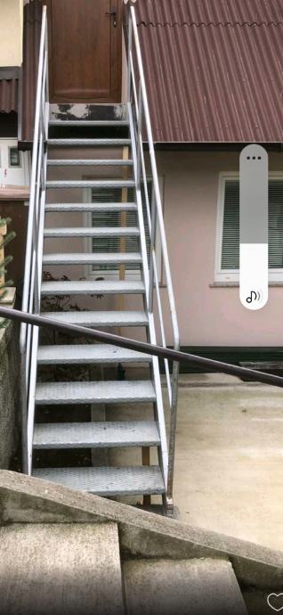 Vanjske stepenice galvanizirane