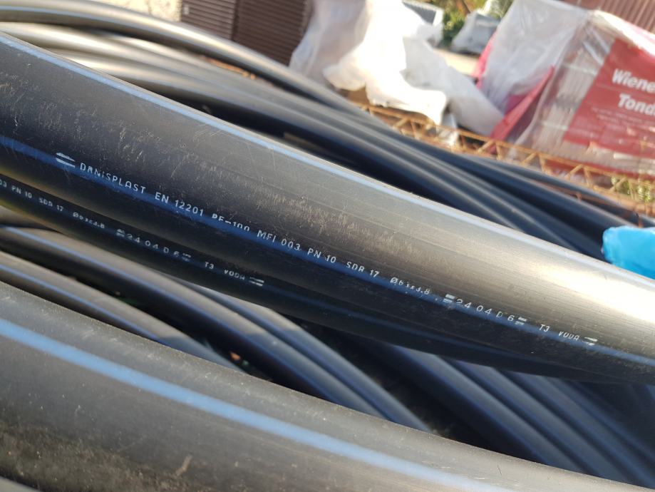 PEHD CIJEV 110 PN10 SDR 17, 110x6,6mm kolut/100m