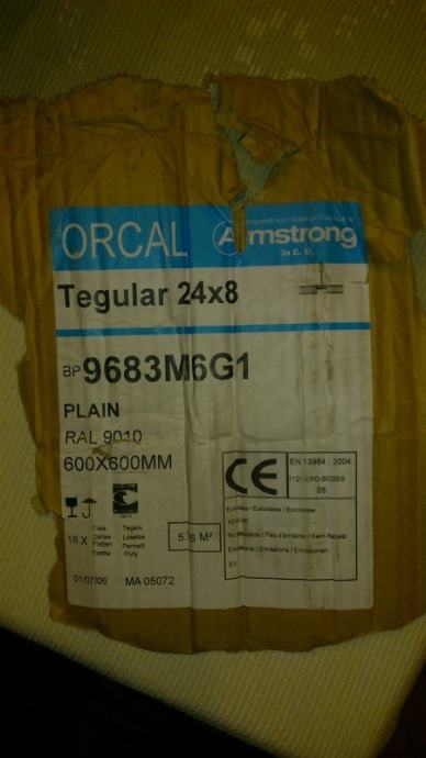 ARMSTRONG ploče (spušteni strop) NOVO ! 80m^2