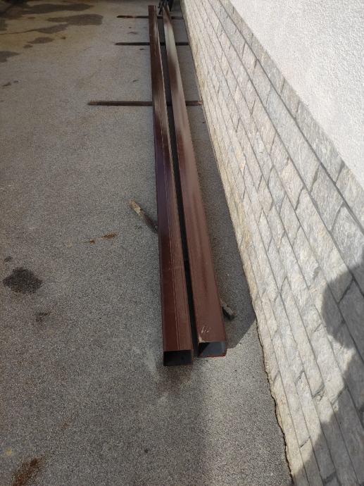 Čelične kvadratne cijevi 120x120mm novo