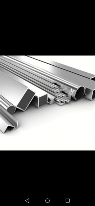 INOX cijevi i aluminijske cijevi