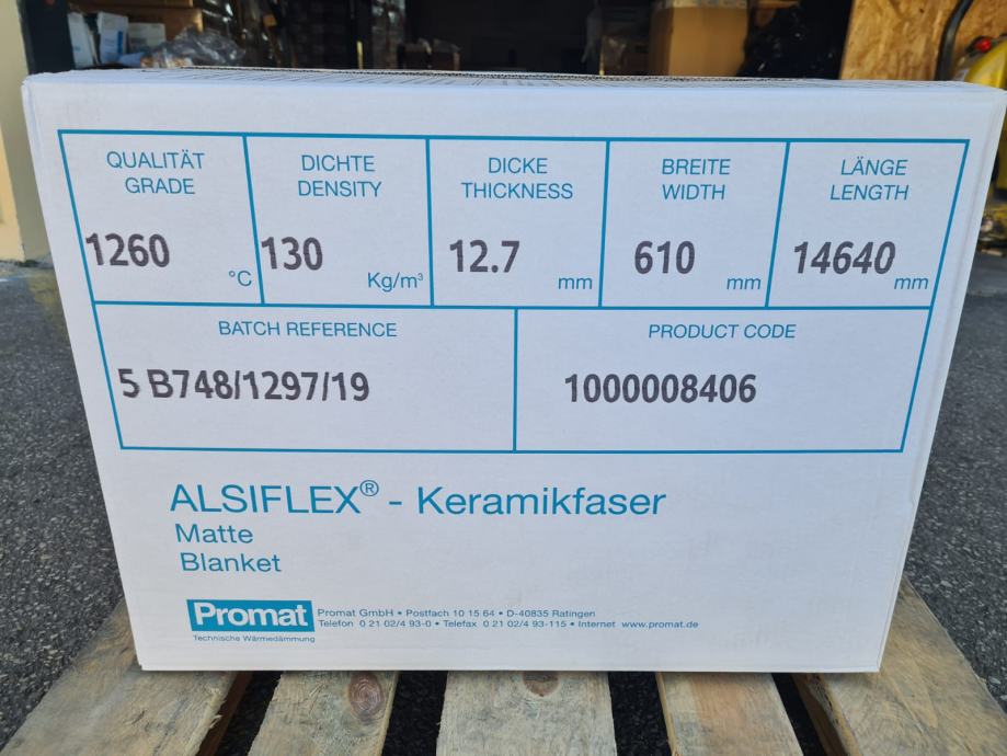 Keramička vuna Promat Alsiflex 130 kg/m3