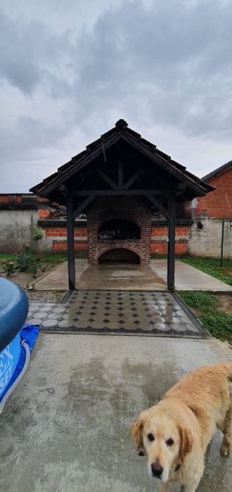 Drvena konstrukcija pečenjare