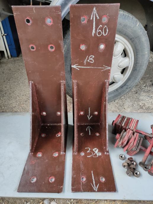 Kutnici za spajanje drvenih greda