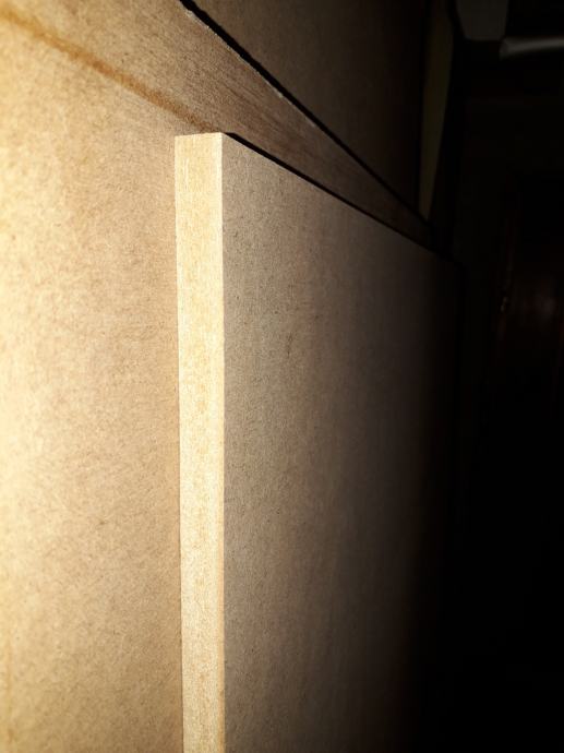 Medijapan MDF sirovi 12mm