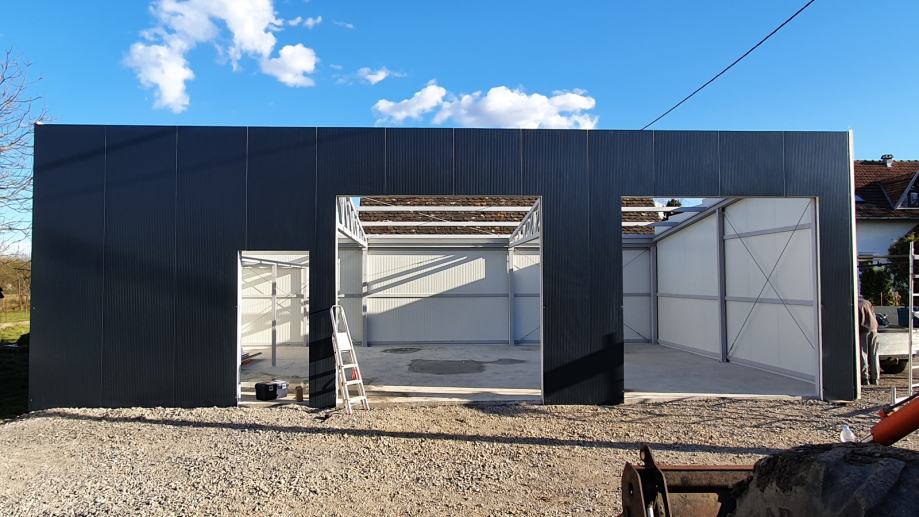 Montažne hale i čelične konstrukcije sa sendvič panelima