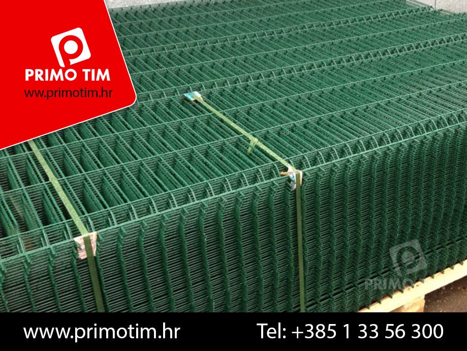 OGRADNI PANELI | ŽIČANA PANELNA OGRADA | Zeleni Panel RAL 6005 - 5 mm