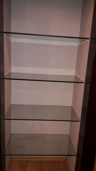 Staklene police ploce10mm, 2kom velikih i 4 kom manjih