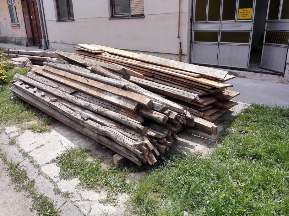 stare drvene grede