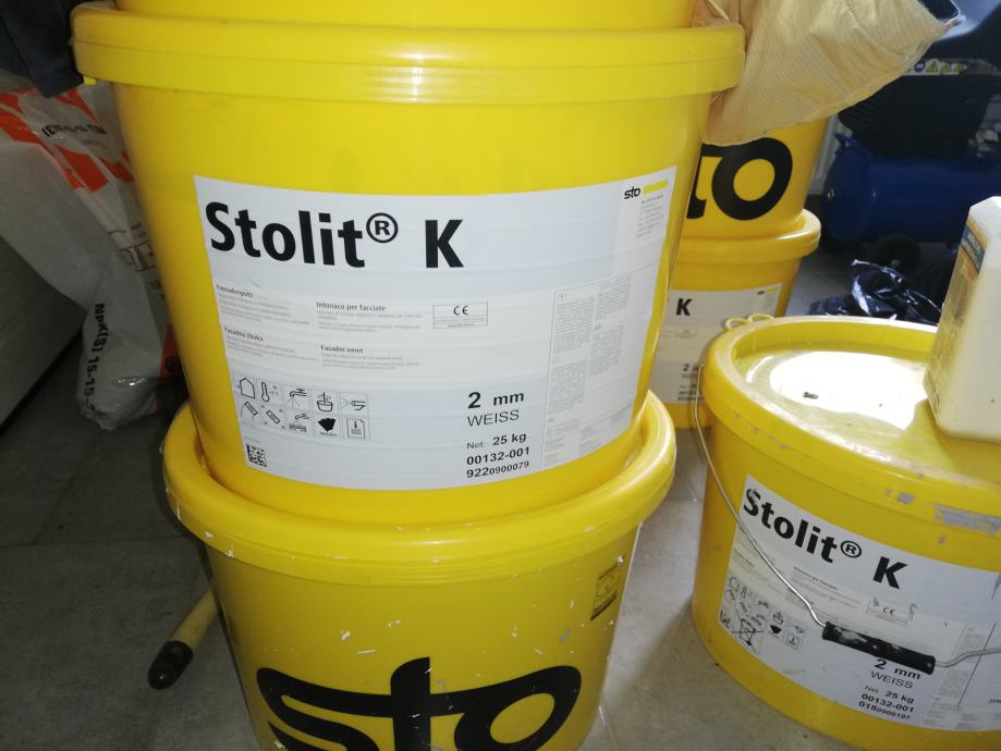 STO fasada završni sloj, 2mm bijela