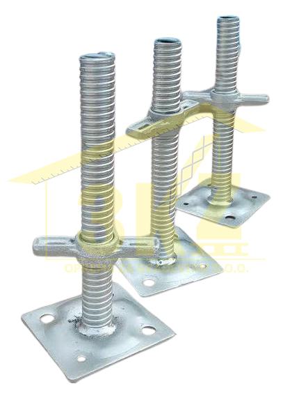 Stope - stopa za skelu - navojno stopalo za skelu