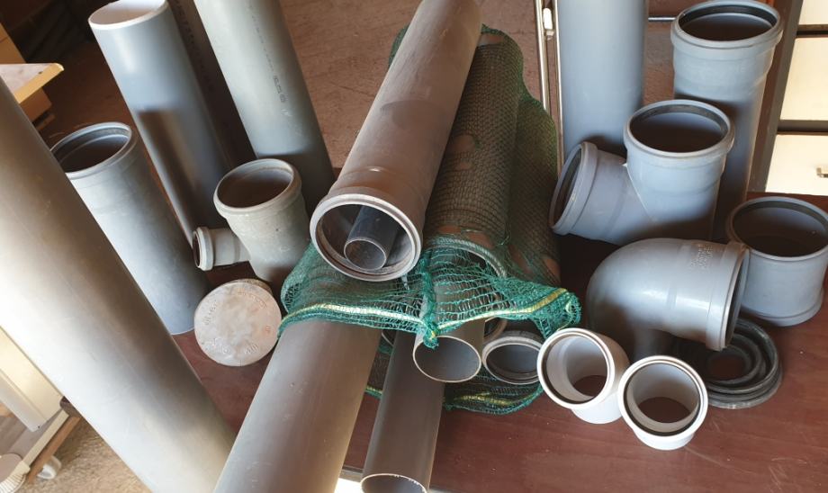 UKC, PVC i niskošumne cijevi i koljena za kanalizaciju,