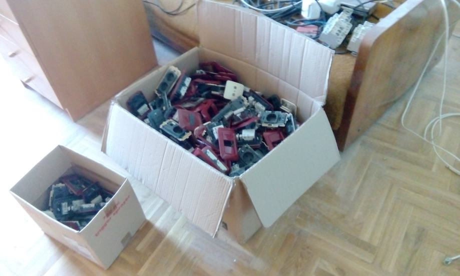 Utičnice,prekidači,mrežne i atenske utičnice