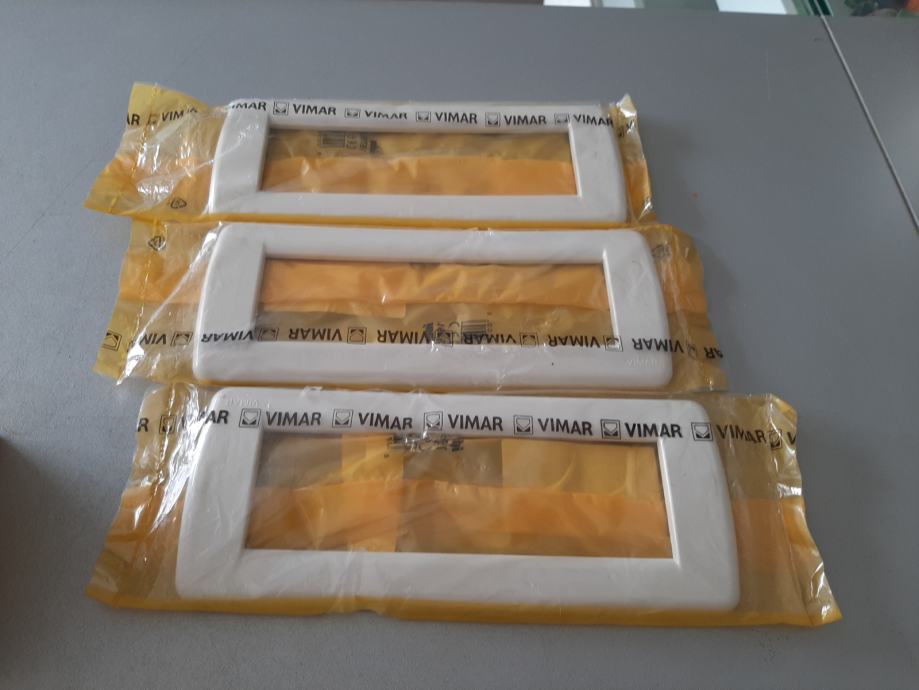 VIMAR IDEA okviri, rondo, classic, bijela i crna boja