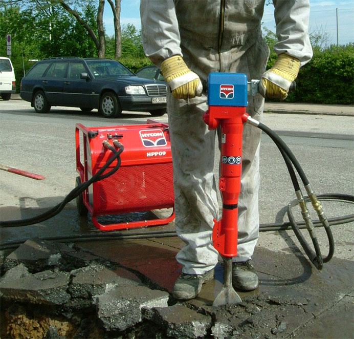 Hidraulični čekić HYCON HH20 22 kg, dar.hr