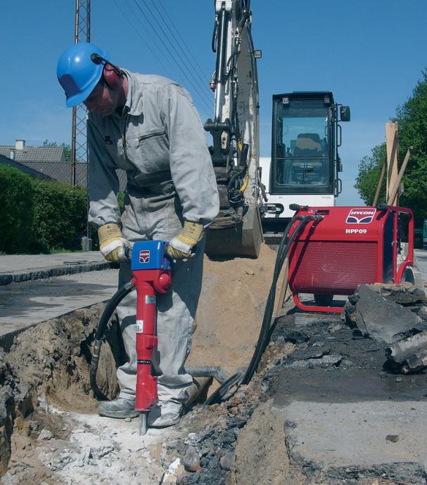 Hidraulični čekić HYCON HH20 22 kg, dar.hr