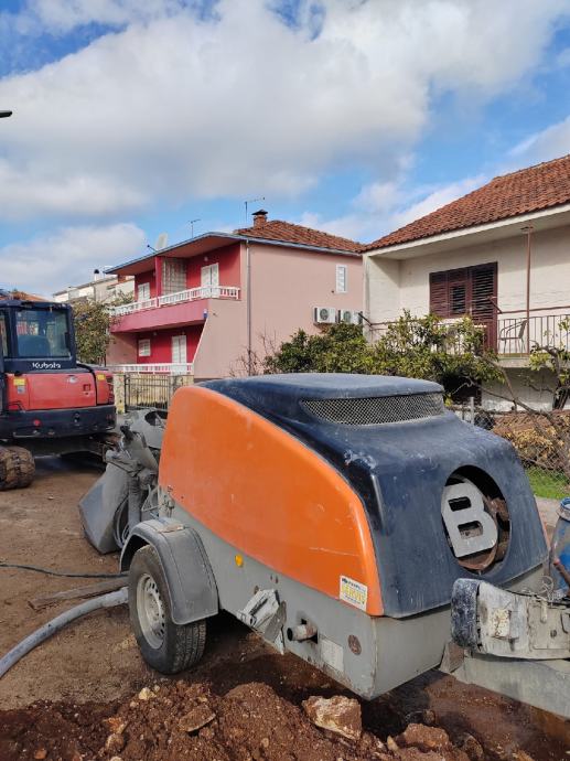 stroj za glazure estrih masina