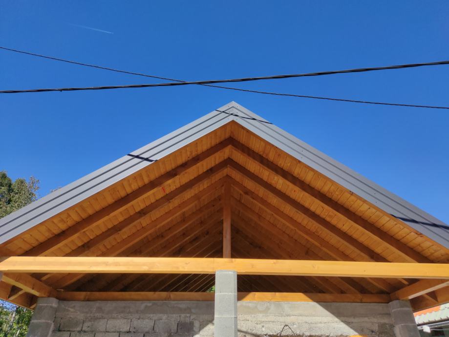 Krovište/ Krovne konstrukcije/ Drvene konstrukcije