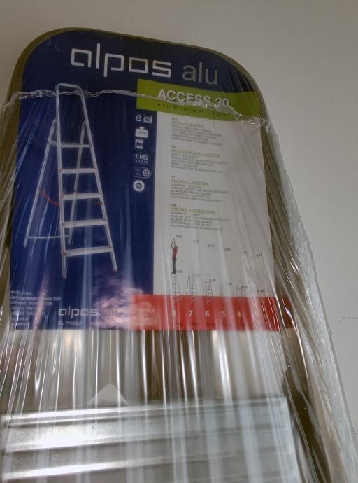 Aluminijske ljestva / lojtre Alpos ALU ACCESS 30 Novo