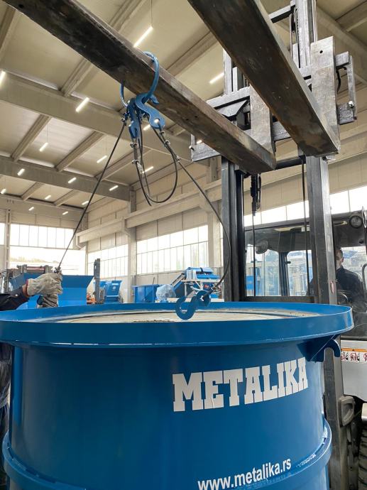 METALIKA CK-1000 Stroj za proizvodnju betonskih cijevi