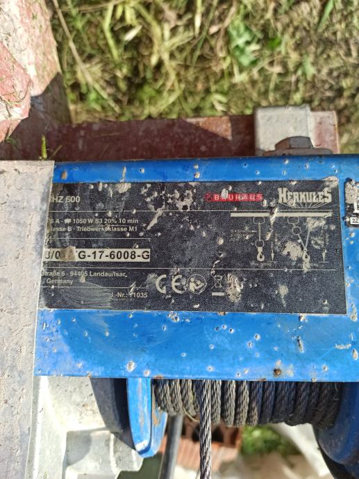 Električni građevinski lift