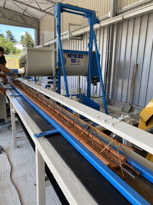 METALIKA Fert gredice proizvodna linija (stroj za fert gredice)