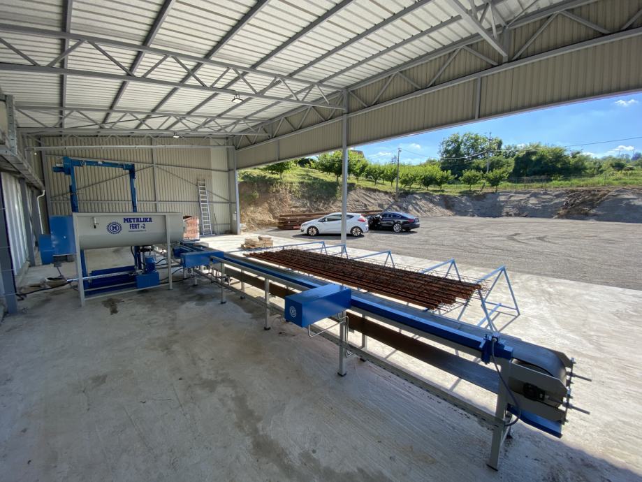 METALIKA Fert gredice proizvodna linija (stroj za fert gredice)