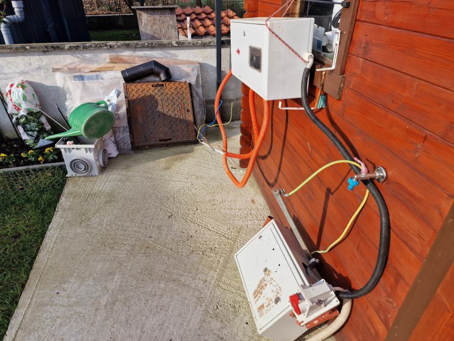 građevinski ormarić za priključka struje