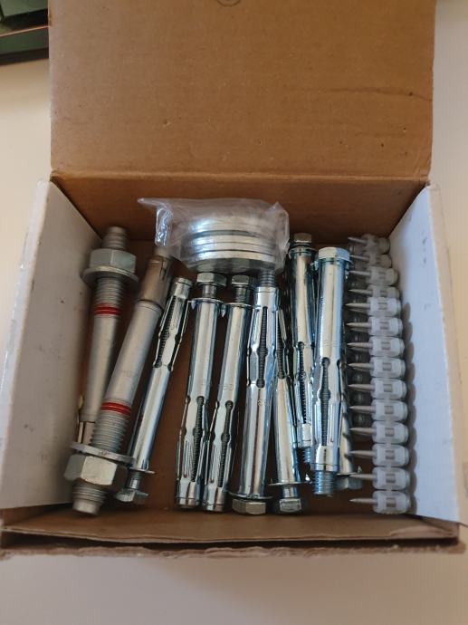 Hilti HST M12/20 i ostali razni materijal