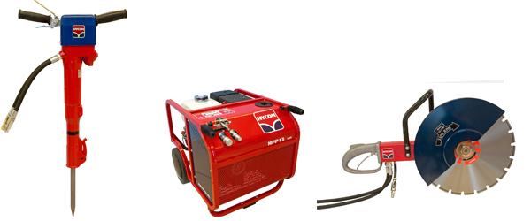 HYCON hidraulični agregat HH13 FLEX čekić HH23 i rezačica HCS14 dar.hr