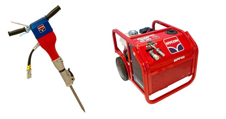 Hidraulični agregat HPP06 + hidraulični čekić HH15 POPUST 13.310 kn