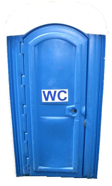 WC kabina - kemijski WC