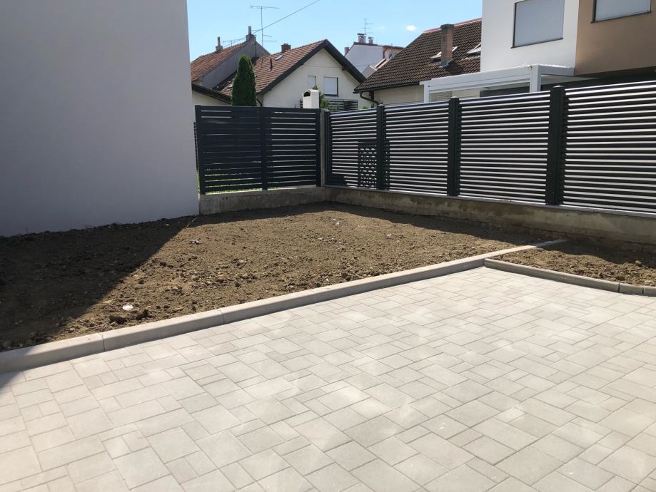 Kocka tlakavci parapeti iskopi popločavanje ugradnja