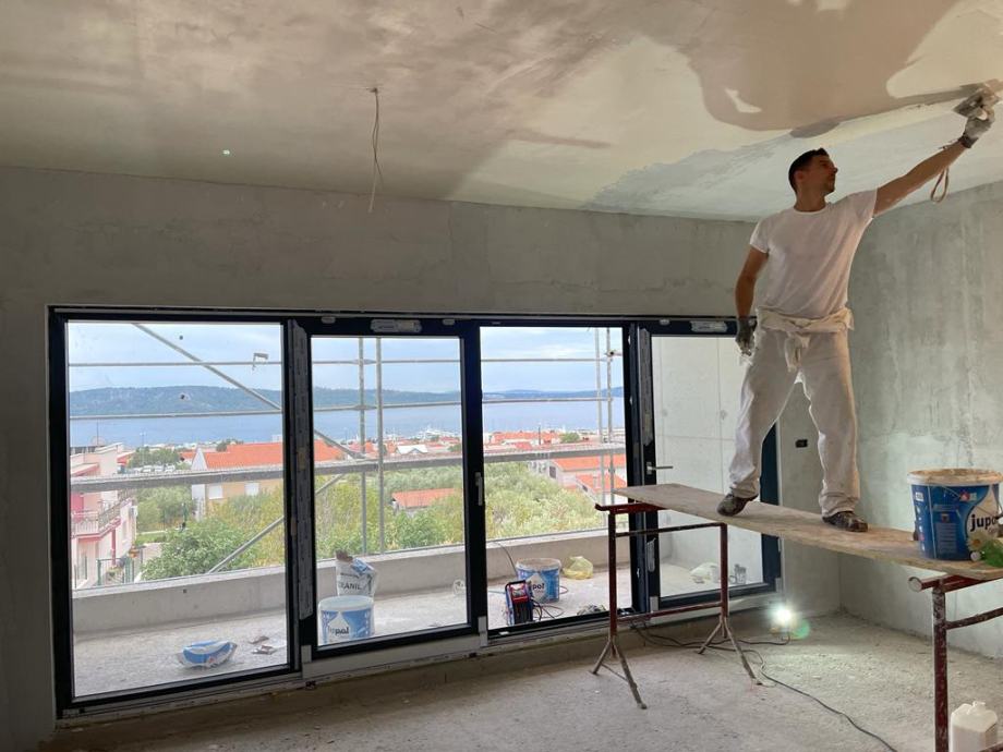 Obrada zidova, gletanje, bojanje, kamen