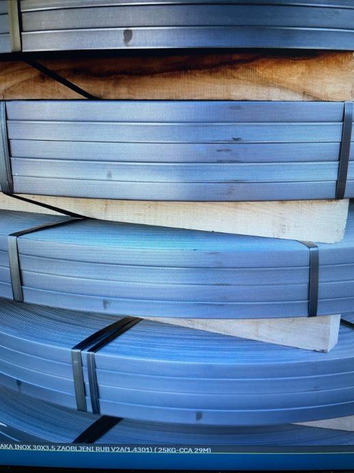 Traka inox za uzemljenje 30x3,5