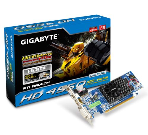 AMD Radeon HD 4550 PCI-E VGA kartica (Gigabyte GV-R455HM-512I) + HDMI