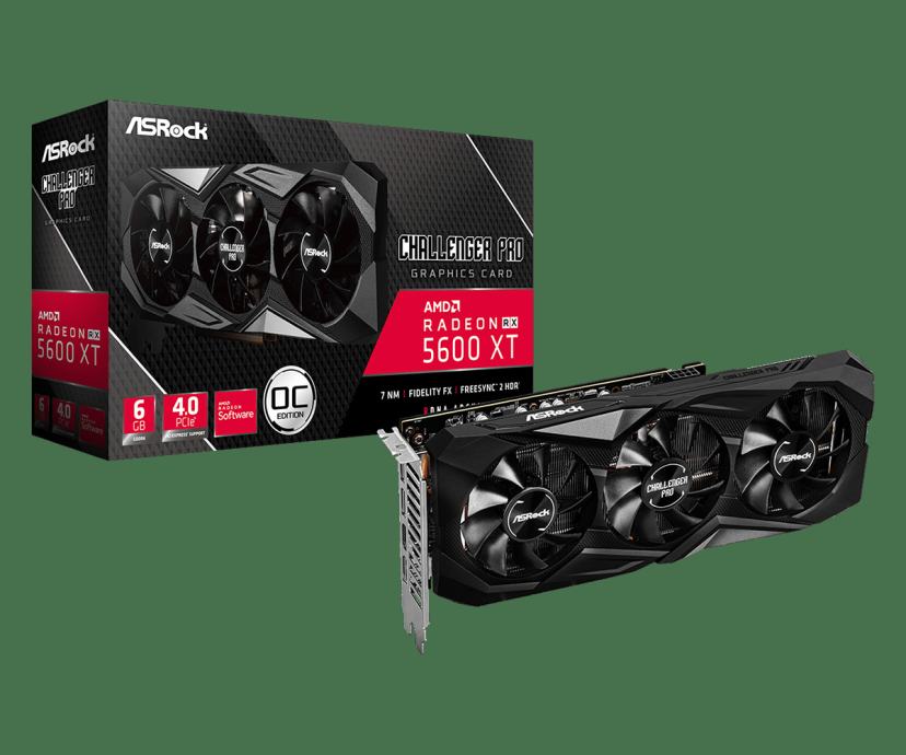 AMD Radeon RX 5600 XT Challenger Pro 6G OC RX5600XT CLP 6GO