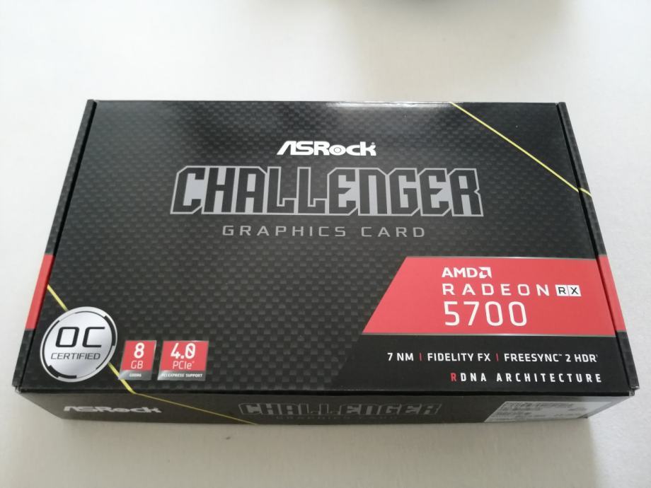 AMD RADEON RX 5700 Asrock Challenger