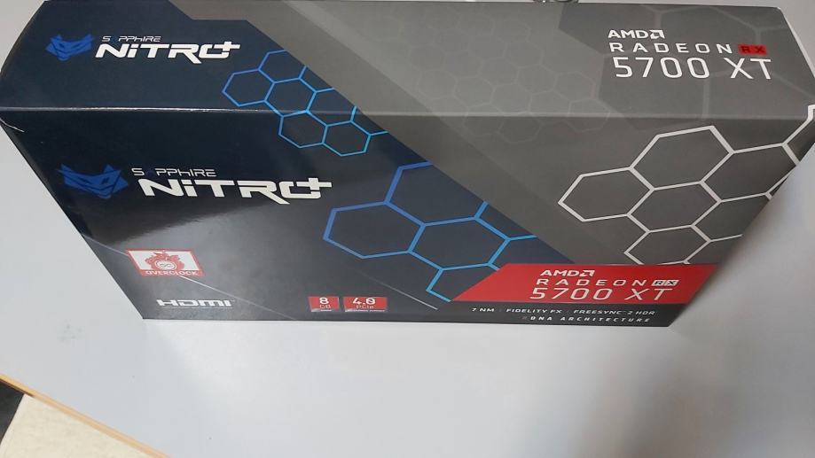 AMD Radeon RX 5700XT Sapphire Nitro Plus, 8GB, GARANCIJA