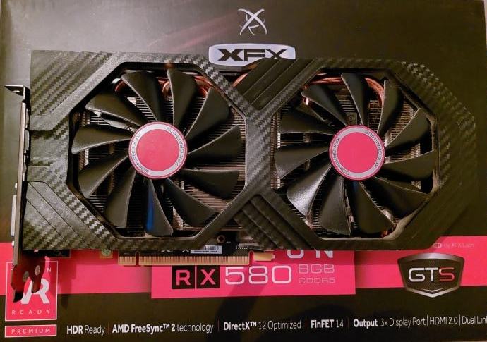 AMD Radeon™ RX 580 8GB XFX GTS