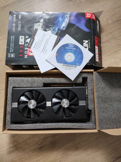 AMD RADEON SAPHIRE NITRO+ RX 580 4gb