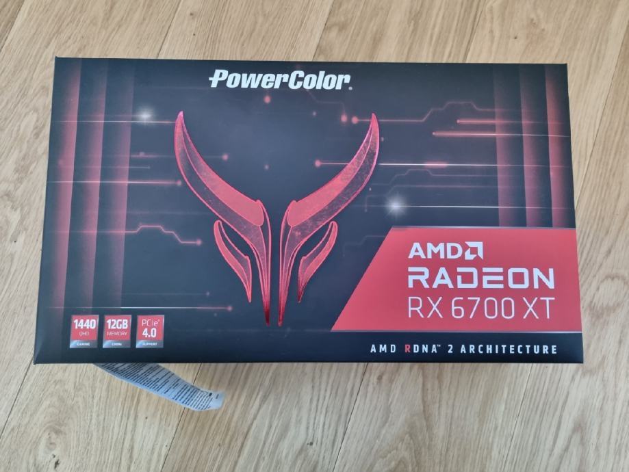 AMD RX 6700XT 12GB PowerColor Red Devil OC