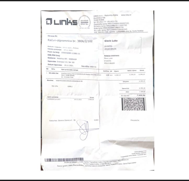 AMD RX 6700XT 12GB PowerColor Red Devil OC