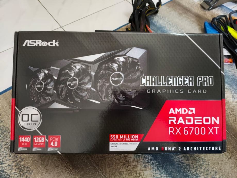 ASRock AMD Radeon RX 6700 XT Challenger Pro 12GB OC