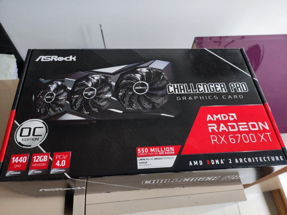 PRILIKA! ASROCK RX 6700 XT Challenger PRO OC 12GB cijena samo 2999KN