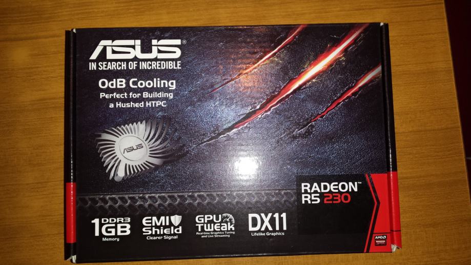 ASUS AMD Radeon R5 230 1GB DDR3 PCI-E
