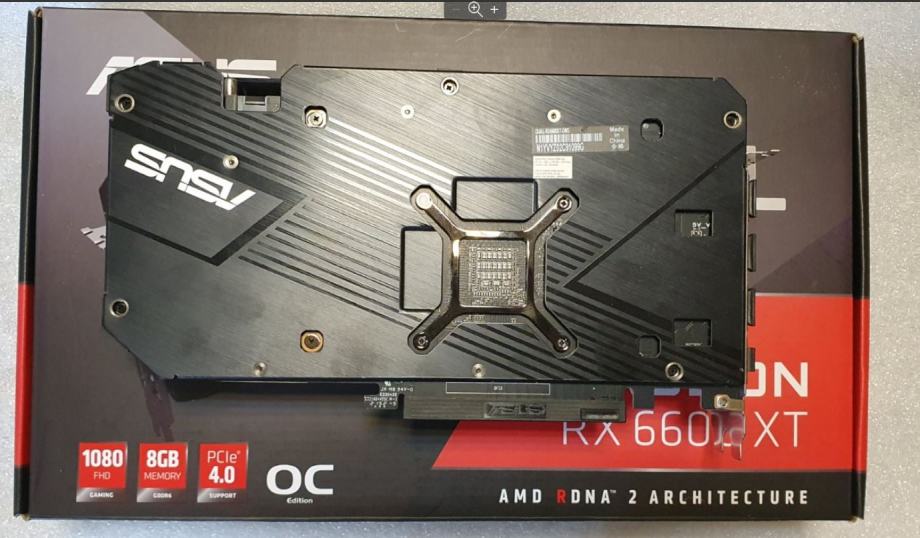 ASUS AMD Radeon RX 6600 XT Dual OC 8G 8GB GDDR6 128-bit grafička