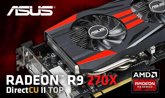 Asus Radeon R9 270X DirectCU II TOP